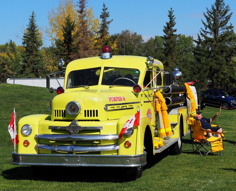 Restored Fire Truck editorial photo. Image of truck, rescue - 76351291