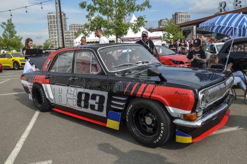 Restored 1983 GAZ 24 Volga is a Classic Soviet-era Sedan Editorial ...