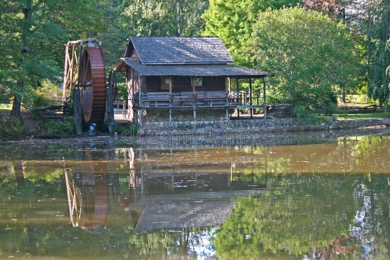 Restored Mill horizontal stock image. Image of retro - 101813687