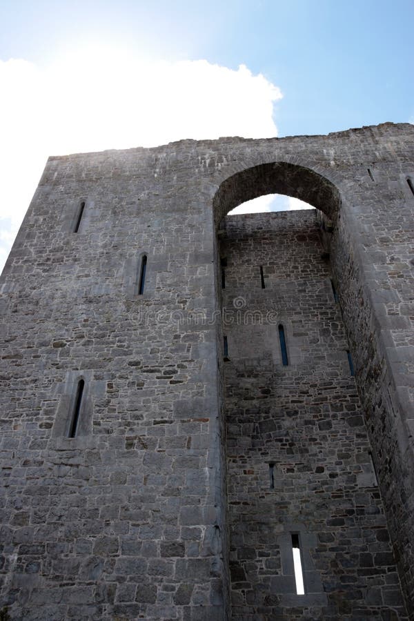 Restored Listowel castle stock photo. Image of arches - 18833200