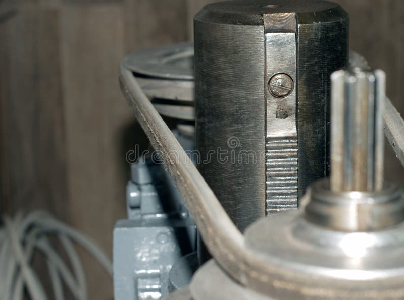 Restored Old Soviet Drilling Machine. Stock Image - Image of soviet ...