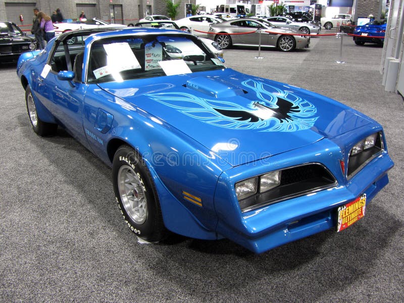 Restored Pontiac Trans am editorial image. Image of vintage - 29058705