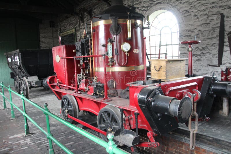 Restored Steam Engine editorial stock photo. Image of engineering ...