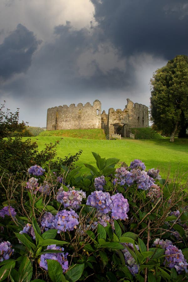 Restormel Castle, Lostwithiel Cornwall England Stock Image - Image of ...