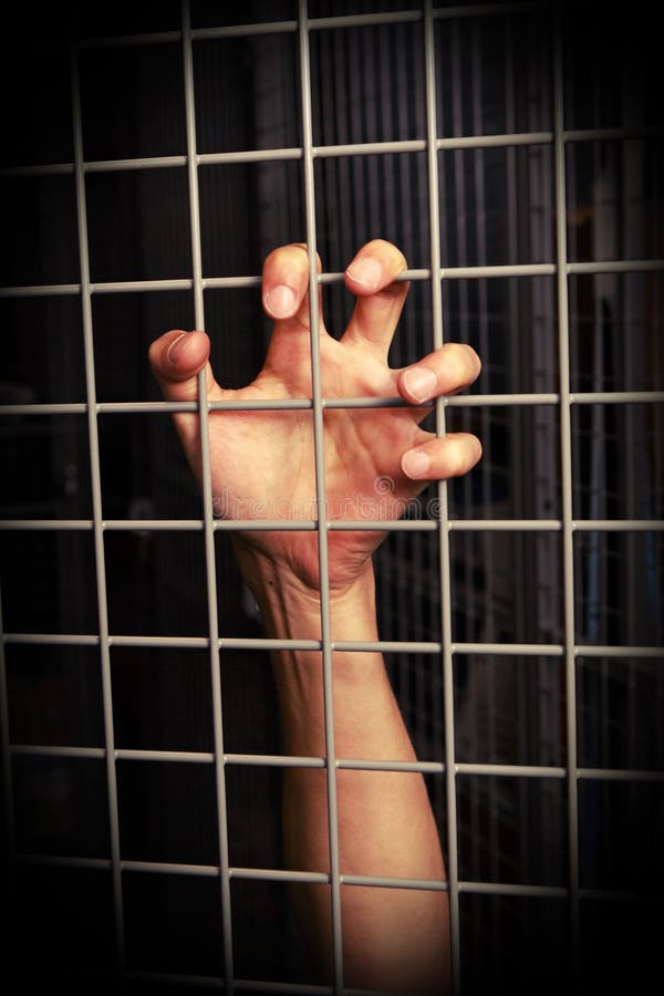 Restraint of liberty stock image. Image of justice, locked - 10229177