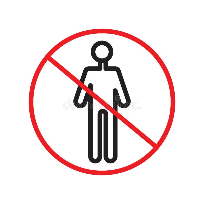 No Entry Sign Line Art Stock Illustrations – 459 No Entry Sign Line Art ...