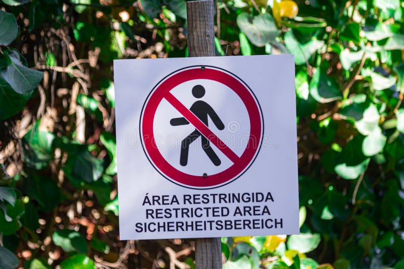 Restrict Area Vector Stock Photos - Free & Royalty-Free Stock Photos ...