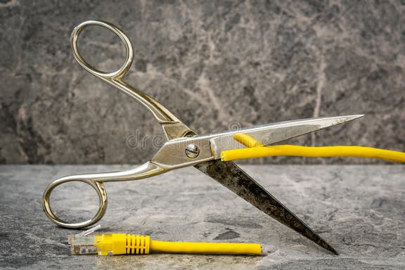 Restricted Internet Access Concept Stock Image - Image of disconnect ...