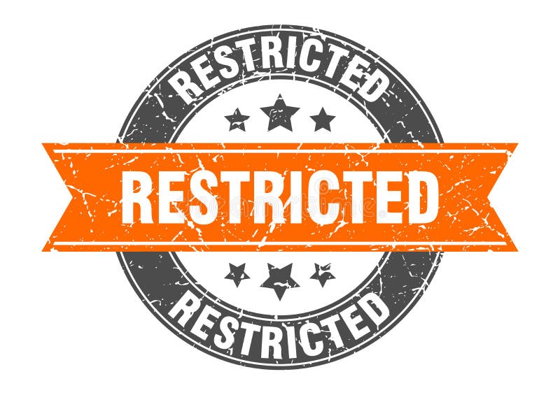 Restricted Sign Stock Illustrations – 24,466 Restricted Sign Stock ...