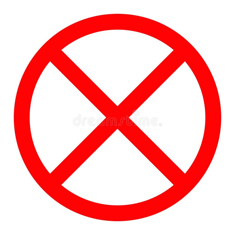 Restricted, Vector Design Site Icon. from Web Set Stock Illustration ...