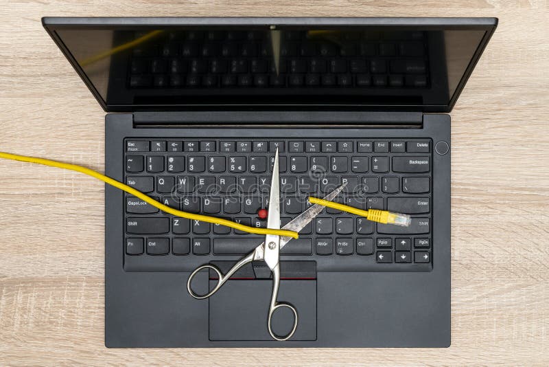 Restricting Access To Information from the Internet Stock Photo - Image ...