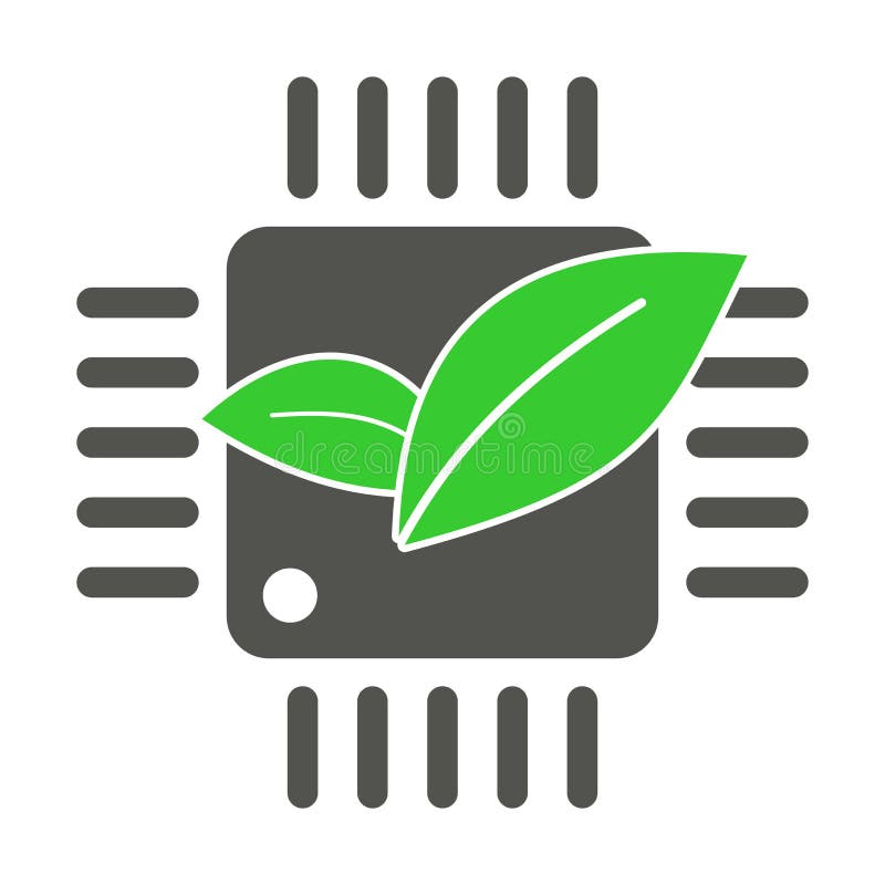 Restriction of Hazardous Substances Directive RoHS Icon with Leaf and ...