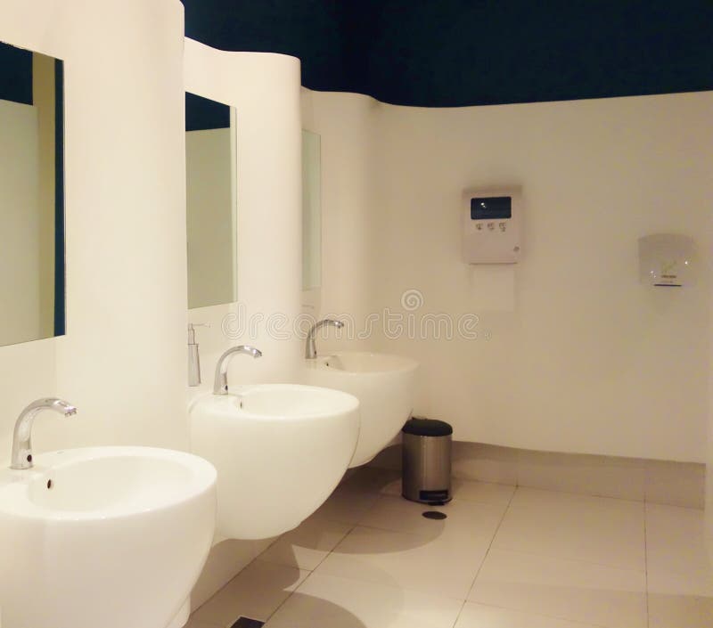 Restroom stock photo. Image of white, amenities, complete - 48480442