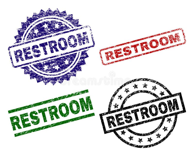 Word Restroom Stock Illustrations – 210 Word Restroom Stock ...