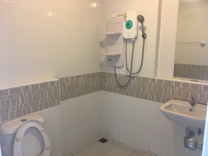 Restroom toilet stock photo. Image of house, home, toilet - 93935584