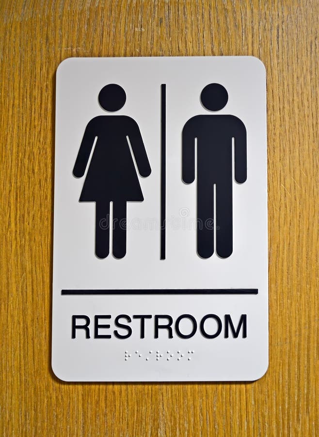 Restrooms sign stock photo. Image of feminine, disabled - 28766638
