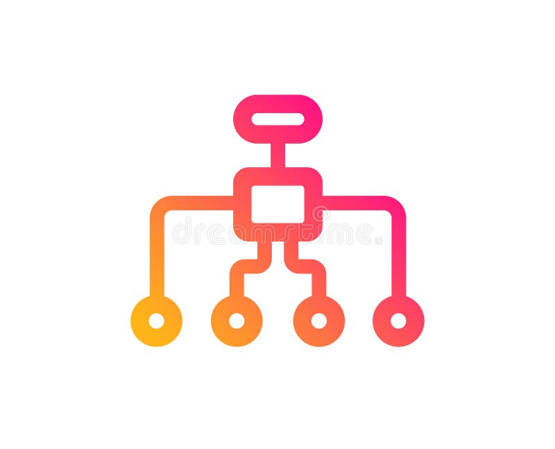 Restructuring Icon. Business Architecture Sign. Vector Stock Vector ...