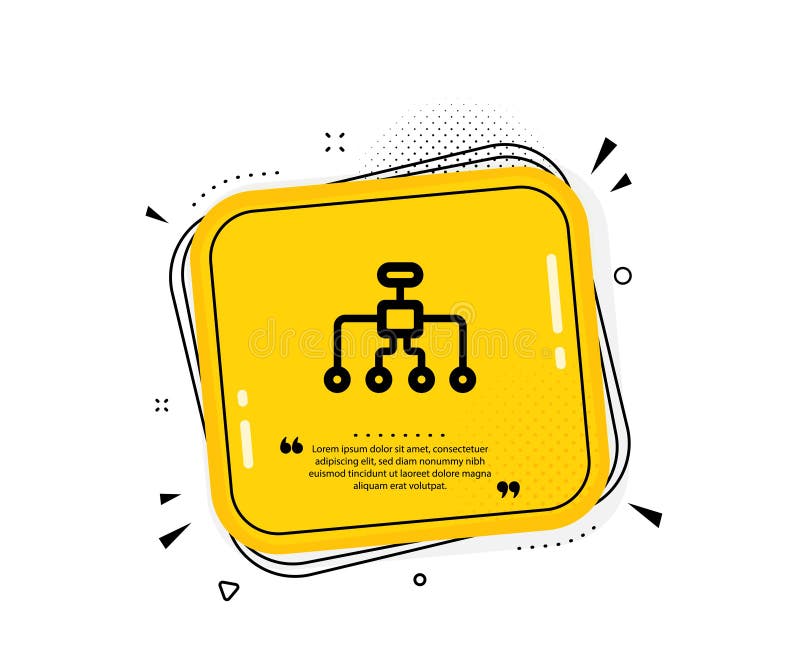 Restructuring Icon. Business Architecture Sign. Vector Stock Vector ...