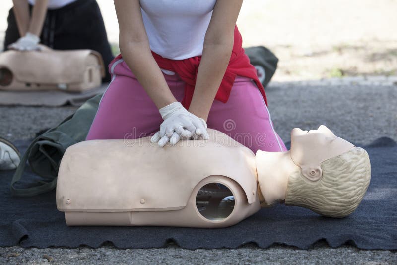 Resucitación Cardiopulmonar - CPR Imagen de archivo - Imagen de médico ...