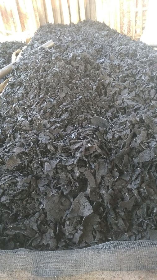 The Result of Burning Coconut Shells Stock Photo - Image of black ...
