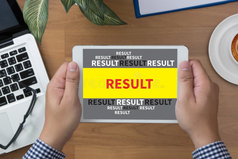 RESULT Concept stock image. Image of output, perseverance - 68789619