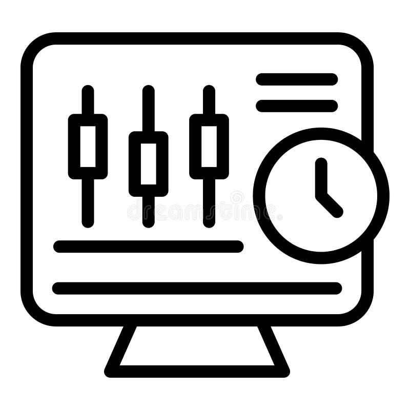 Equalizer App Icon, Outline Style Stock Vector - Illustration of linear ...