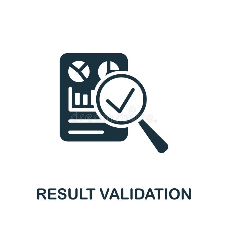 Validation Icon. Monochrome Simple Web Development Icon for Templates ... Validation Icon. Monochrome Simple Web Development Icon for Templates ...