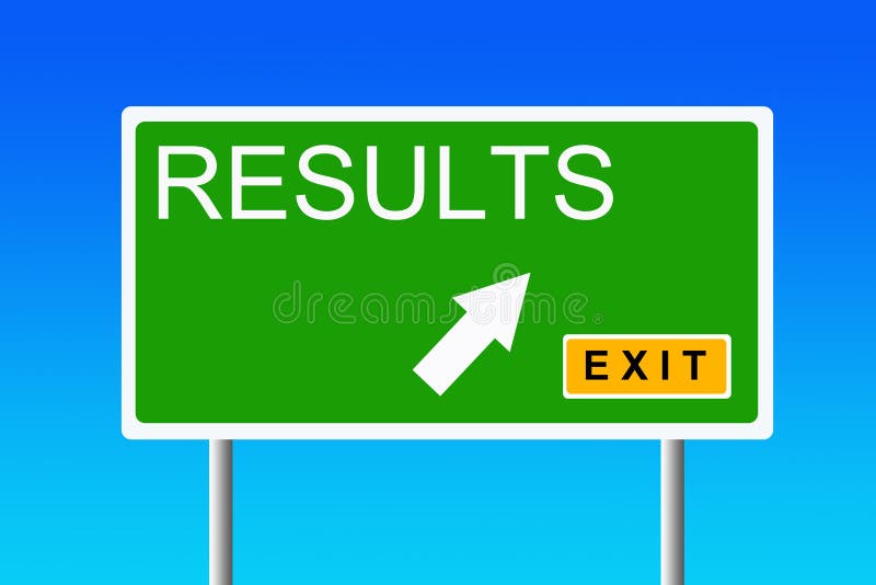 Ausgezeichnete Resultate stock abbildung. Illustration von kommentar ...