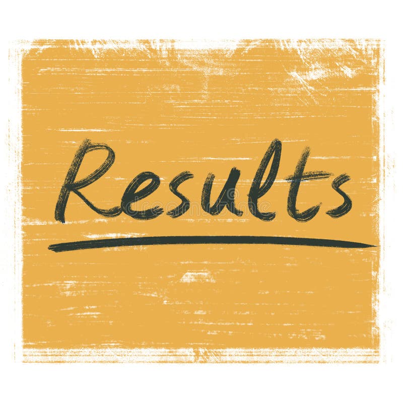 Results stock illustration. Illustration of text, grunge - 135892967
