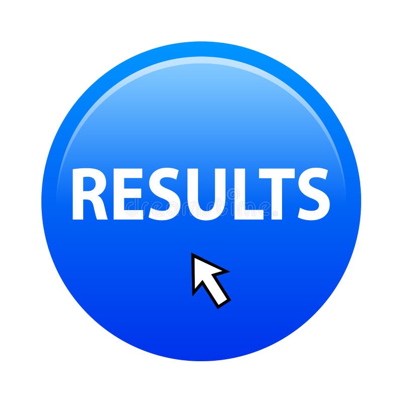 Results button stock vector. Illustration of clicking - 221732927