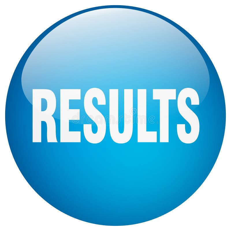 Results button stock vector. Illustration of shiny, badge - 122705205