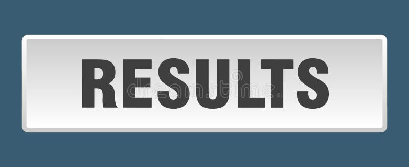 Results Button. Results Square Isolated Push Button Stock Vector ...