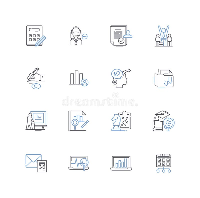Results-driven Line Icons Collection. Achievement, Focus, Success ... Results-driven Line Icons Collection. Achievement, Focus, Success ...