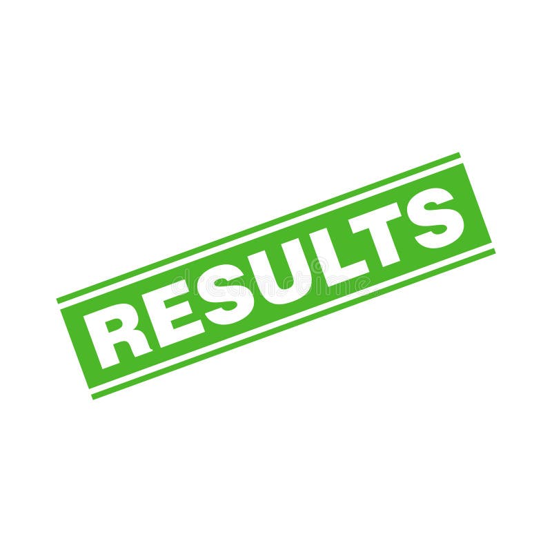 Results Letter Rubber Stamp Template Stock Vector - Illustration of ...