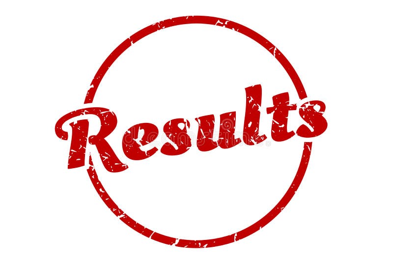 Results Round Grunge Stamp. Results Stock Vector - Illustration of ...
