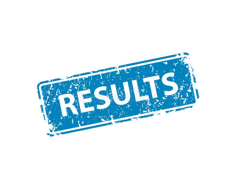Results Sign Sticker. Stamp Vector Texture Stock Vector - Illustration ...