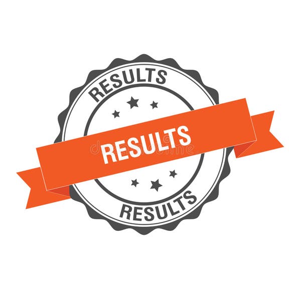 Results stamp illustration stock vector. Illustration of stamp - 106820260