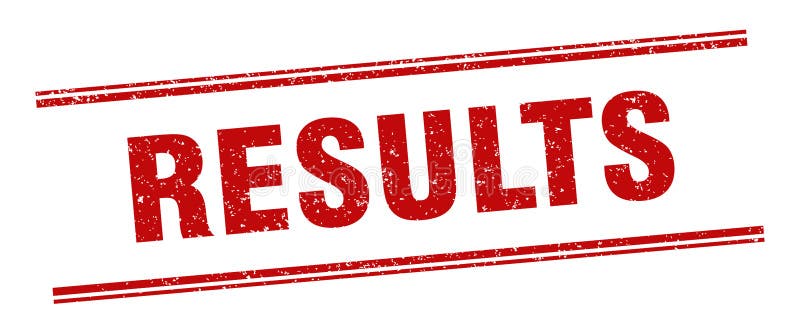 Results Stamp. Results Square Grunge Sign Stock Vector - Illustration ...