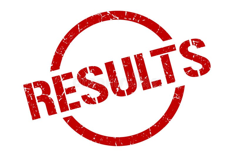 Results Round Grunge Stamp. Results Stock Vector - Illustration of ...