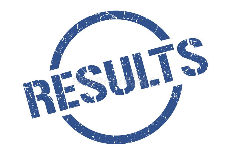 Results Round Grunge Stamp. Results Stock Vector - Illustration of ...