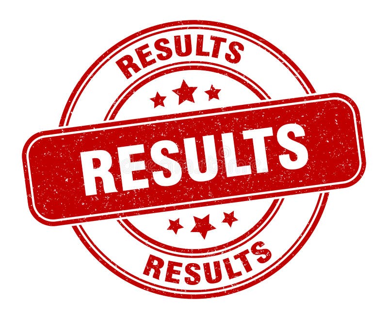 Results Stamp. Results Round Grunge Sign Stock Vector - Illustration of ...
