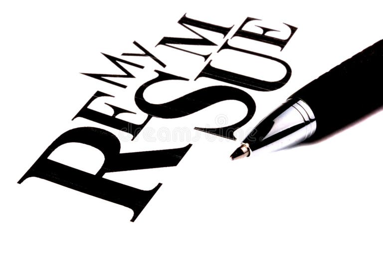 Resume stock photo. Image of opportunity, application - 11863288