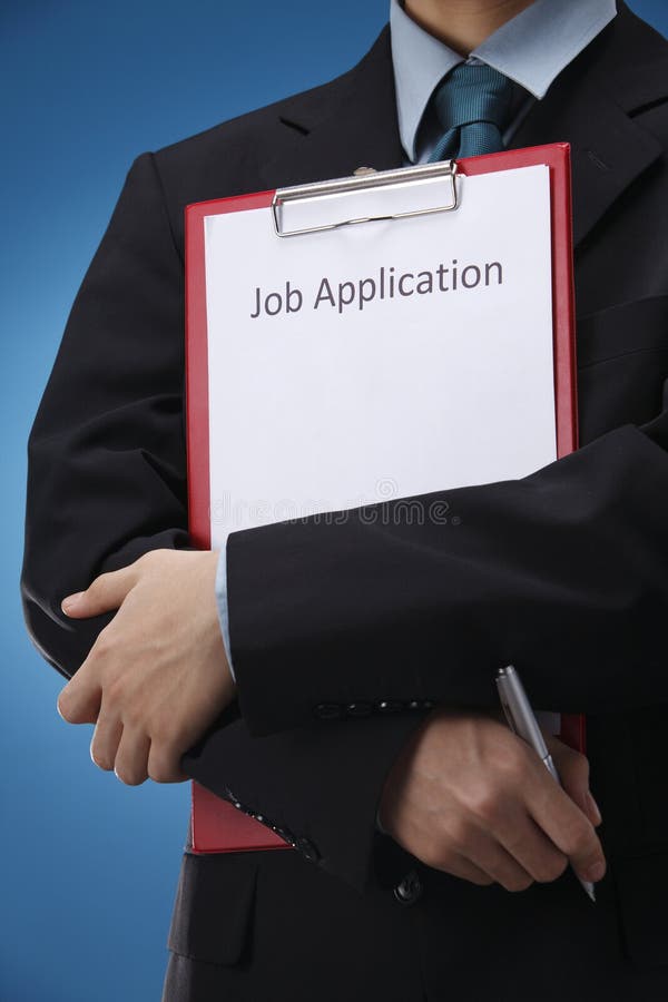 Resume stock image. Image of paper, male, writing, form - 18013517