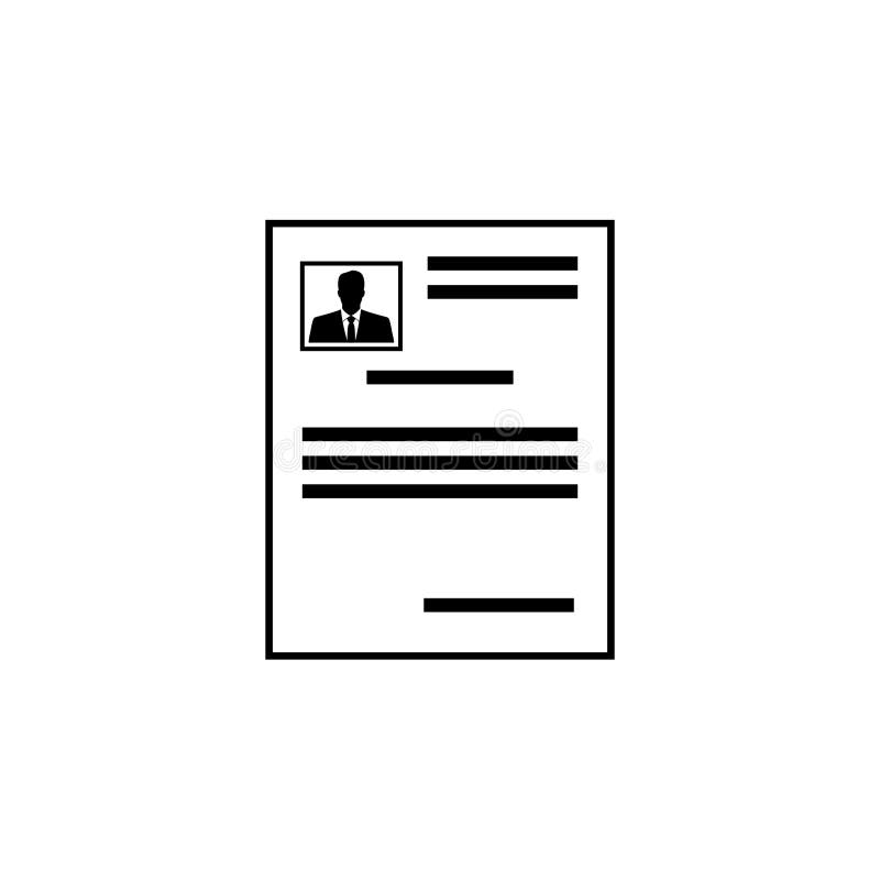 Resume Sign Stock Illustrations – 17,062 Resume Sign Stock ...