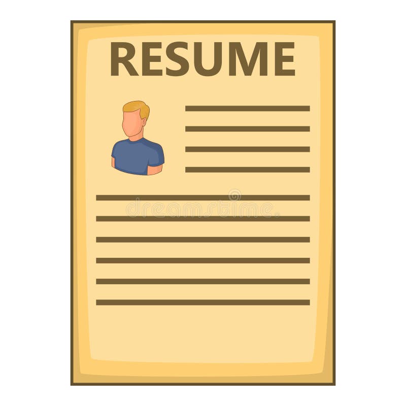 Cartoon Resume Stock Illustrations – 1,827 Cartoon Resume Stock ...