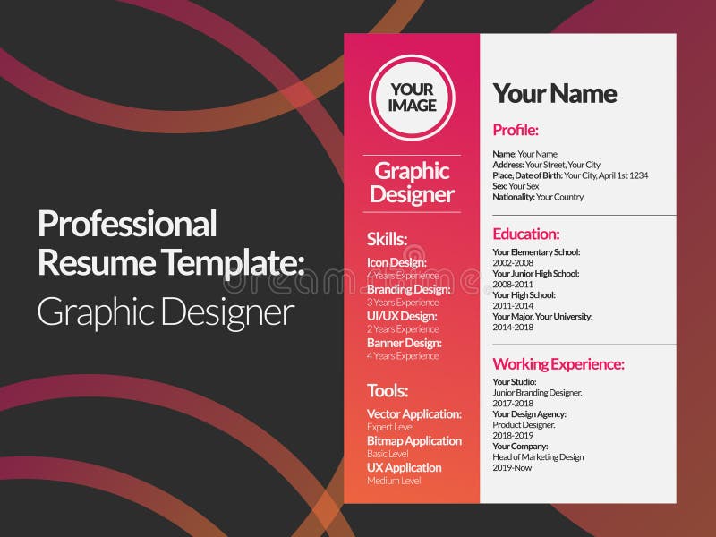 Resume 2x2 Design Concept Set Stock Vector - Illustration of business ... Resume 2x2 Design Concept Set Stock Vector - Illustration of business ...