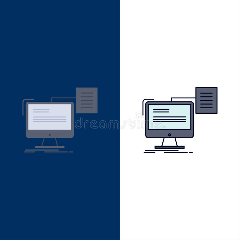 Resume, Storage, Print, Cv, Document Flat Color Icon Vector Stock ...