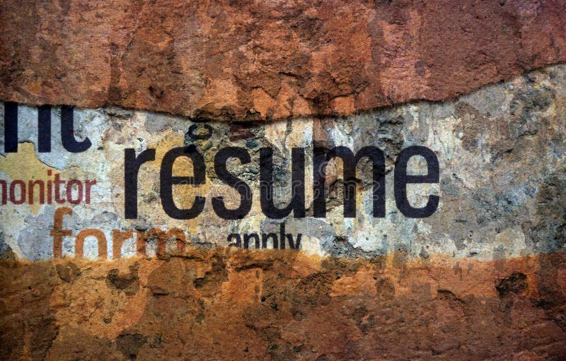 Resume text on wall stock image. Image of office, employee - 152229891