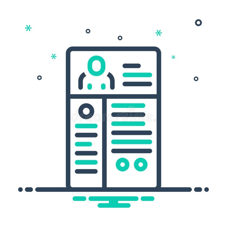 Resumessummary Stock Illustrations – 2 Resumessummary Stock ...