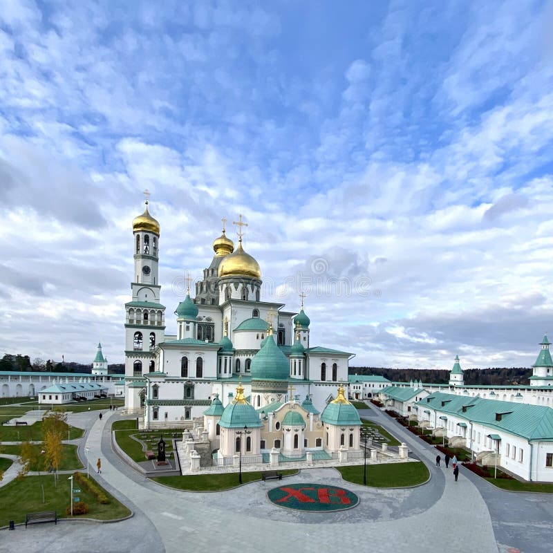 Resurrection Cathedral in New Jerusalem Monastery Editorial Photography ...